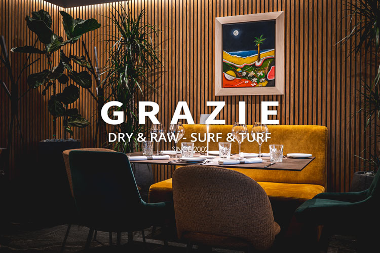 Grazie Ristorante - Surf & Turf - Dry & Raw - Italian Restaurant
